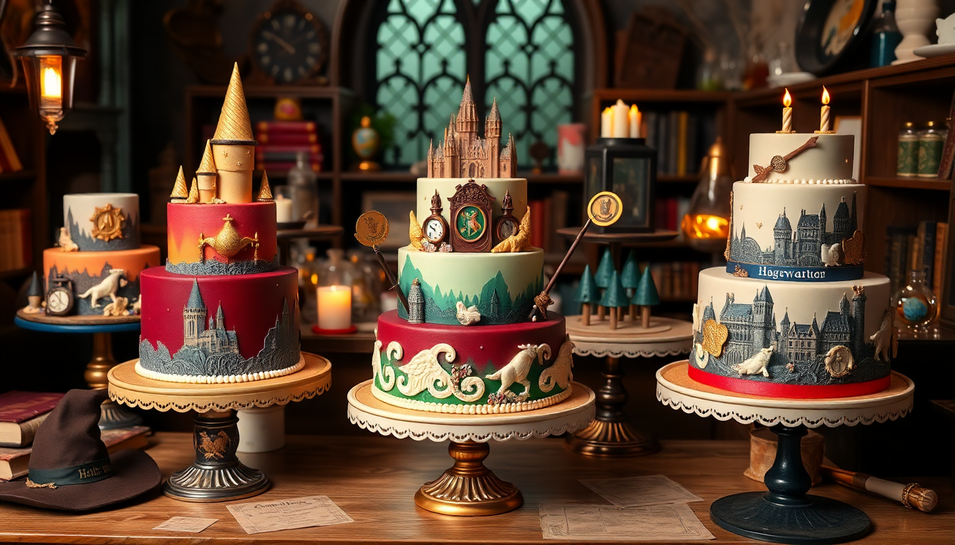 Harry Potter-Inspired Cakes for the Ultimate Wizarding Celebration
